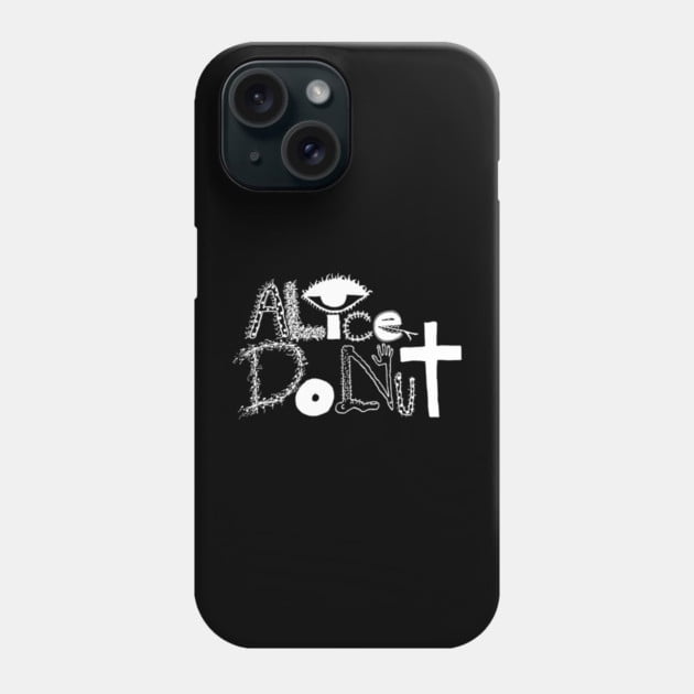 Alice Donut Punk Rock Band Retro Logo Protective Cover for iPhone 11–17 ...