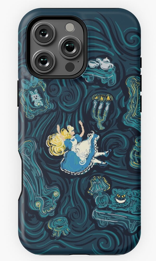 Alice Fantasy Fall Phone Case Compatible with iPhone 11 to 16 Pro Max ...