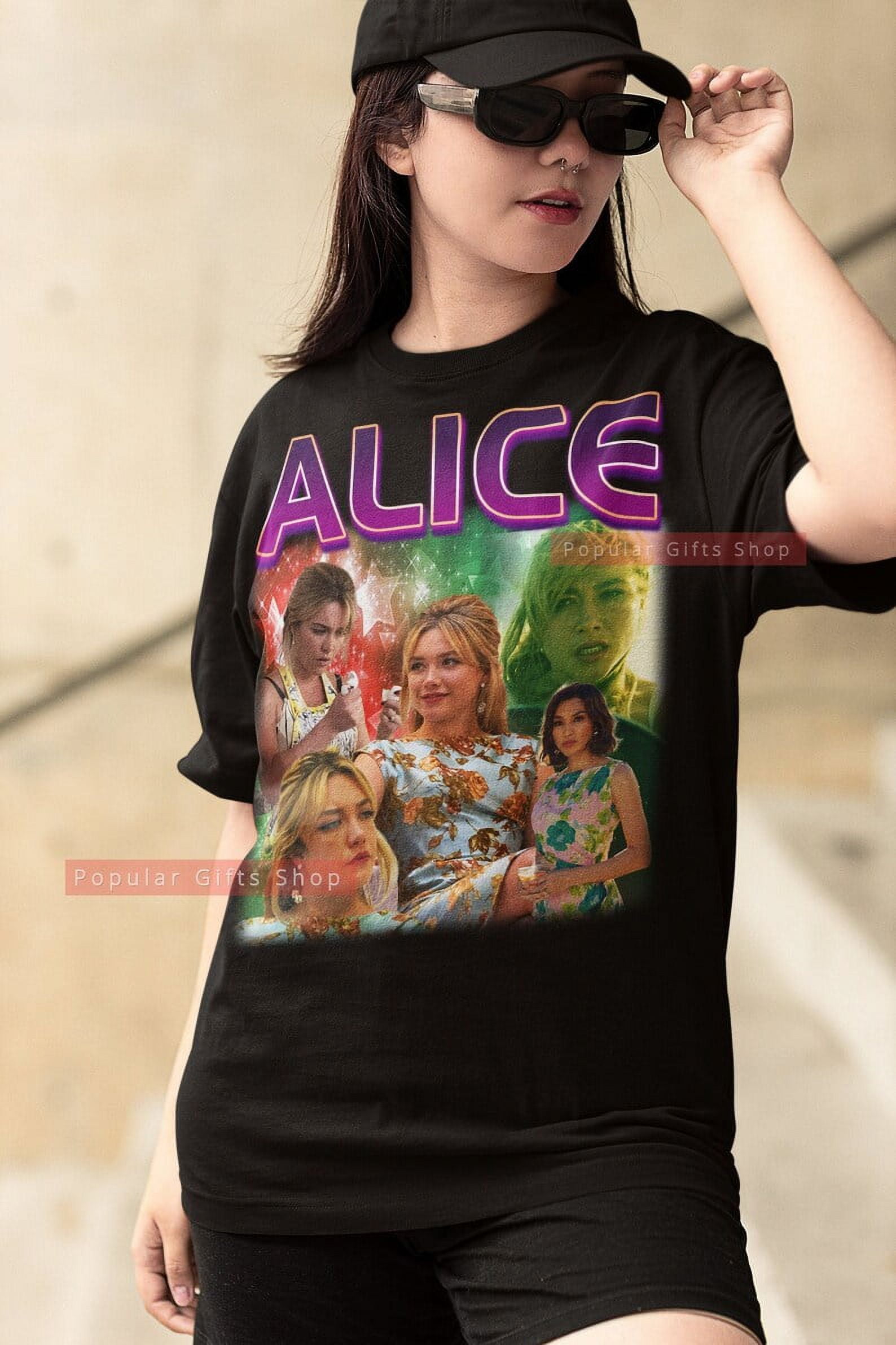 Alice Florence Pugh Vintage Unisex Shirt, Vintage Alice Florence TShirt ...