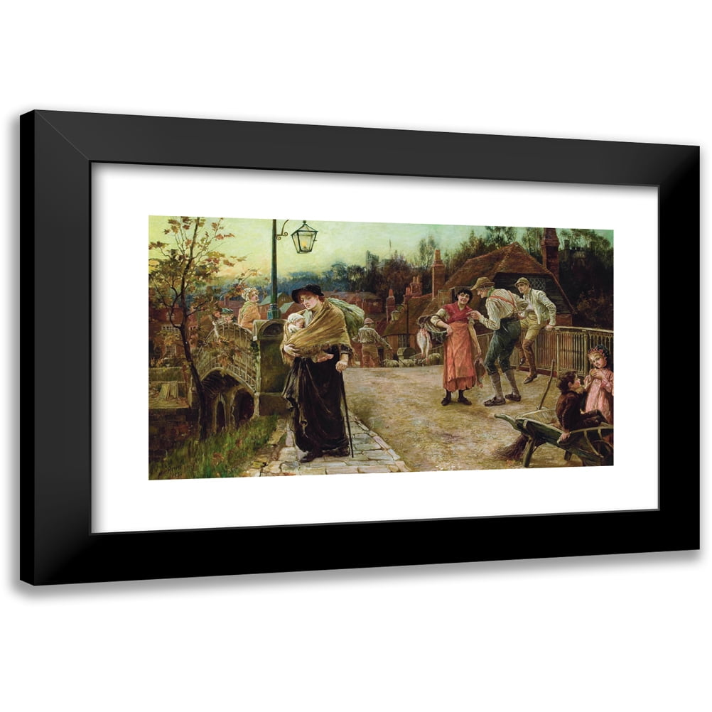 Alice Havers 24x15 Black Modern Framed Museum Art Print Titled - Belle ...