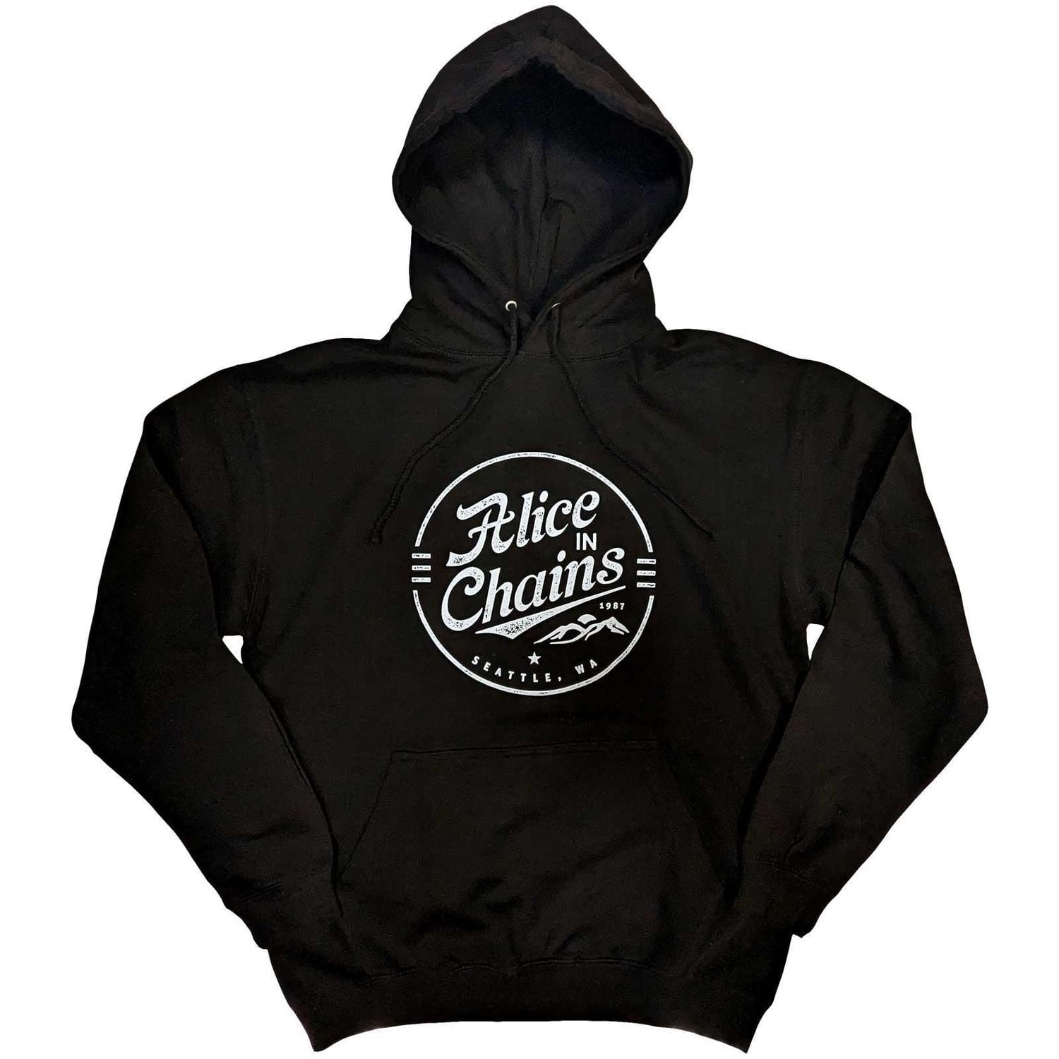 Alice In Chains Adult Circle Emblem Pullover Hoodie - Walmart.com