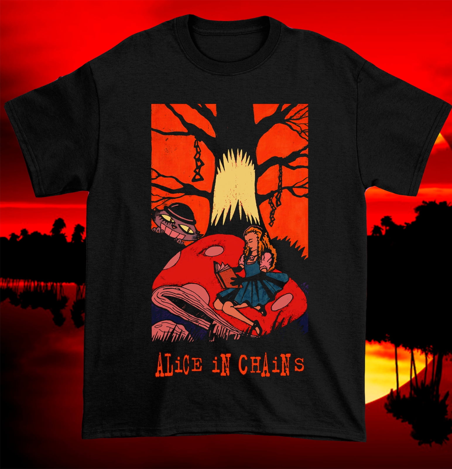 Alice In Chains Layne Staley Signature Black Short Sleeve All Size S ...