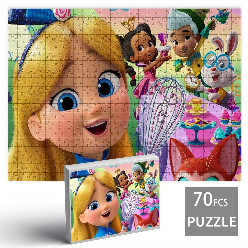Alice In The Wonderland Bakery Puzzles for Adults 70 Pieces Teens ...