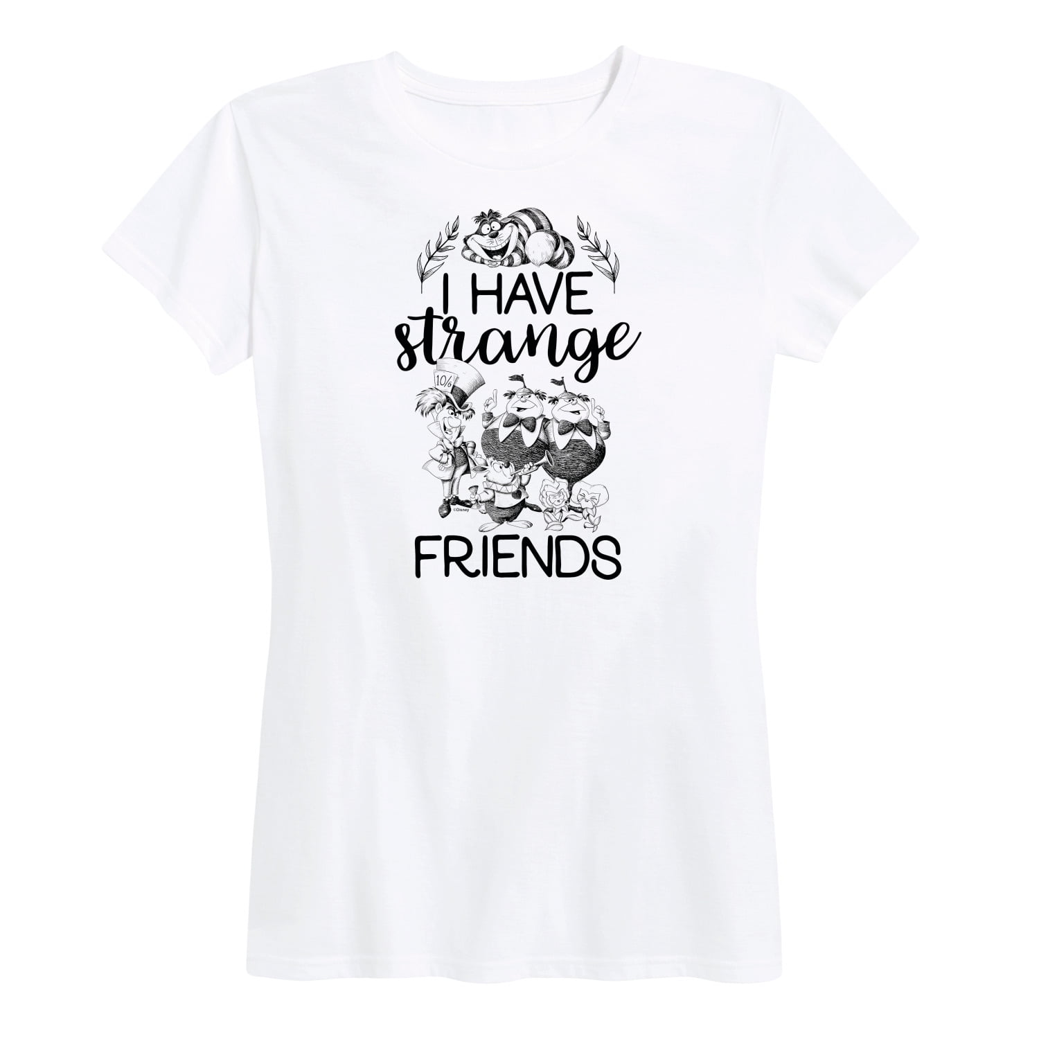 Disney - Alice in Wonderland - I Have Strange Friends - Women's Short ...