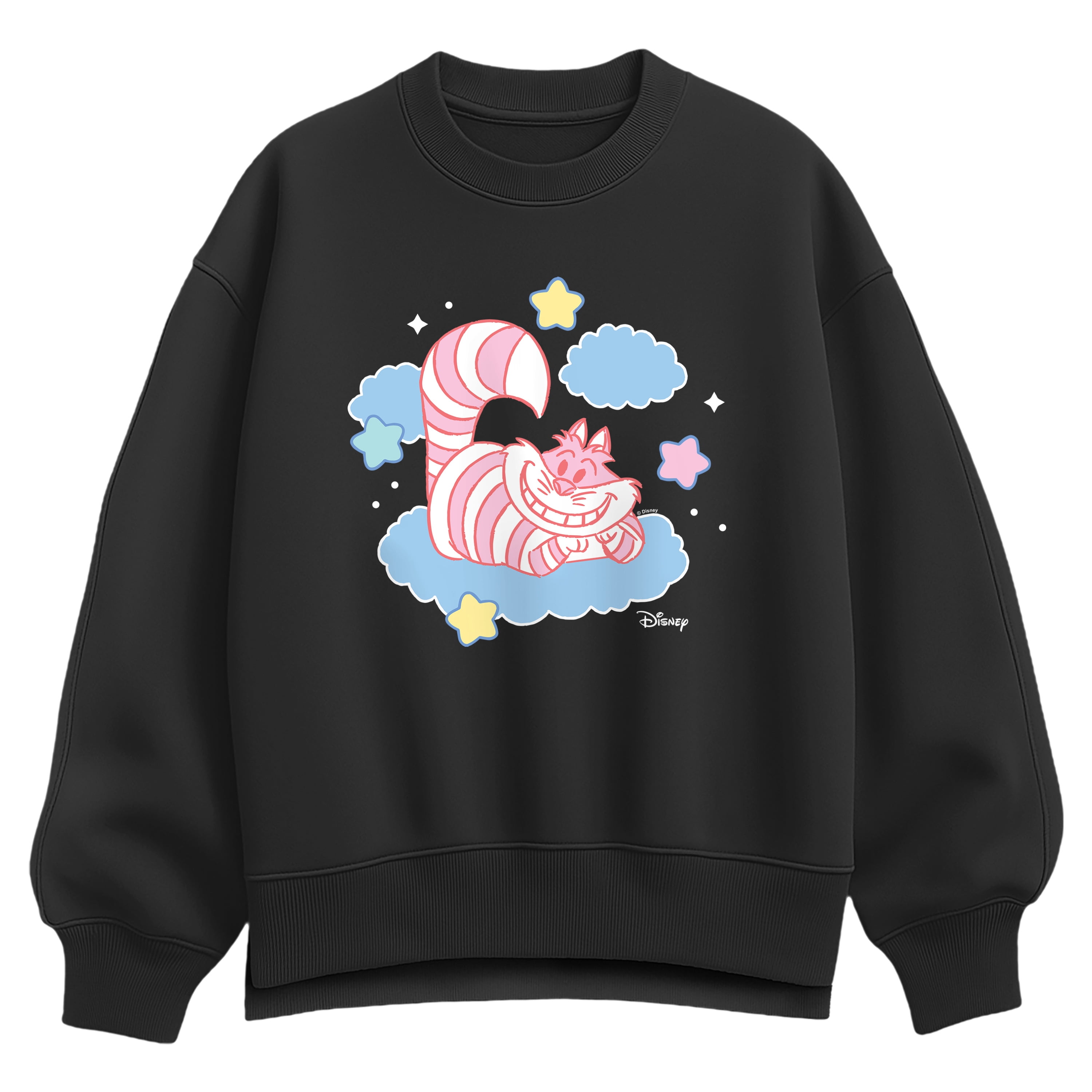 Alice In Wonderland - Pastel Cheshire Cat - Women's Oversized Fleece ...