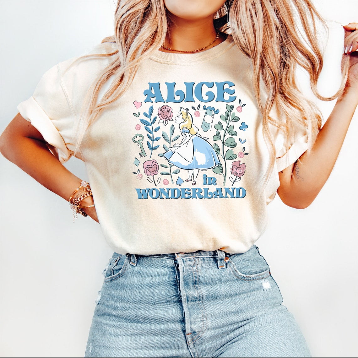 Alice In Wonderland T Shirt, Disney Alice Tee, Princess Alice Shirt ...
