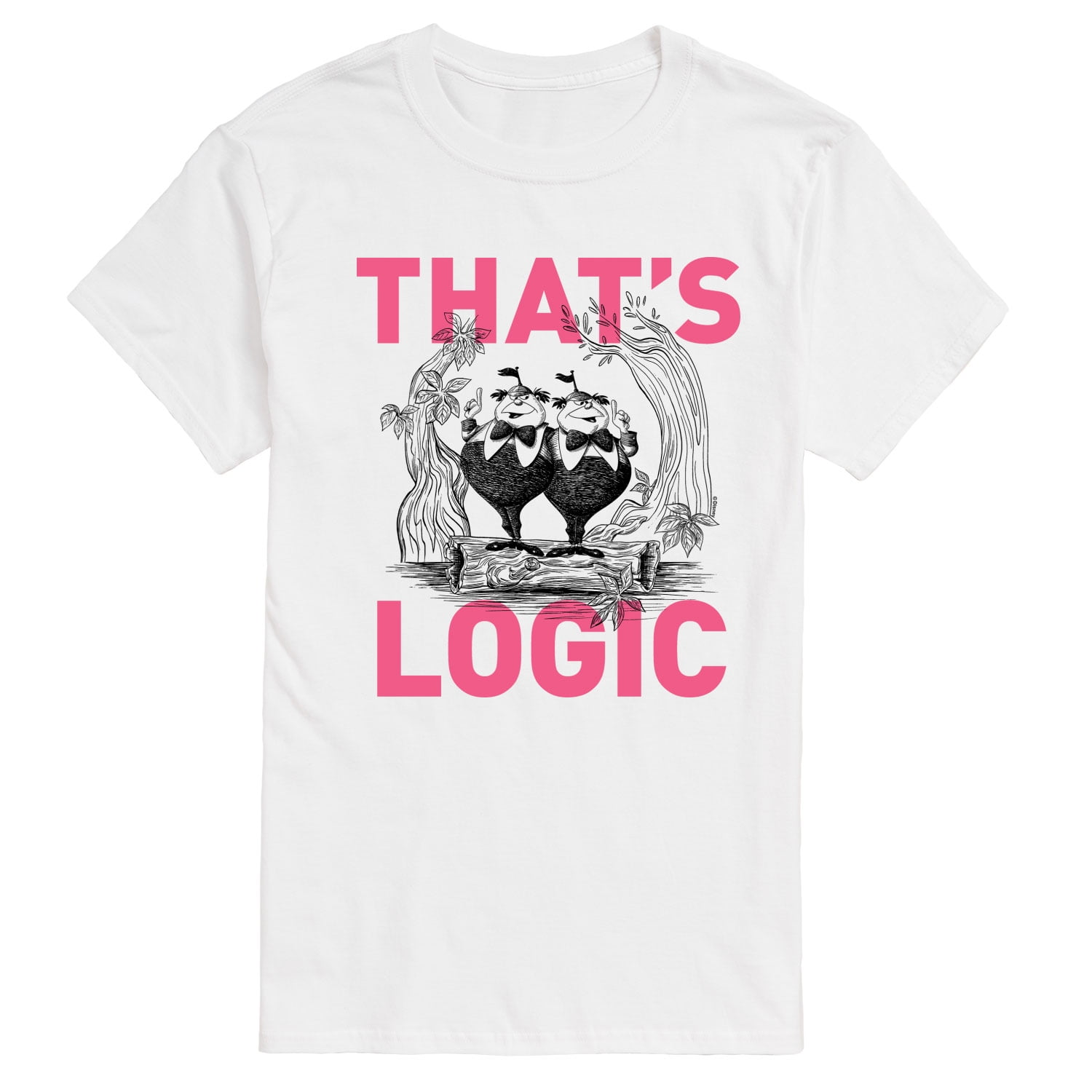 Alice In Wonderland - That's Logic - Men's Short Sleeve Graphic T-Shirt ...