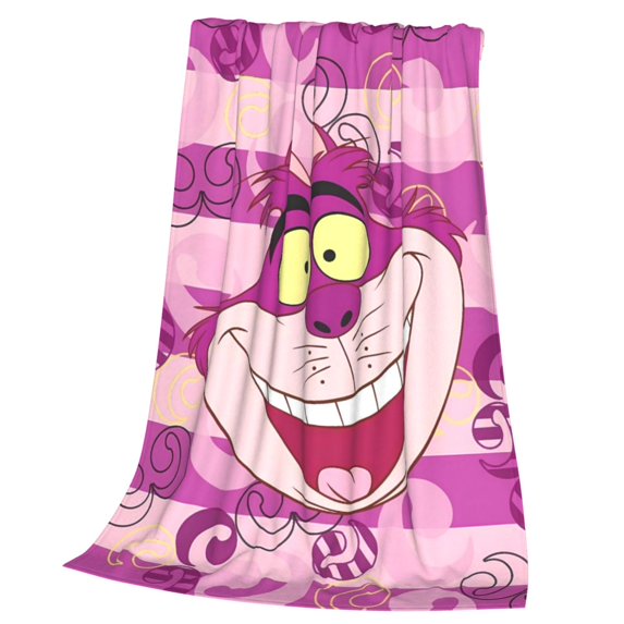 Alice In Wonderland Throw Blanket, Lightweight, Soft & Easy to Fold ...