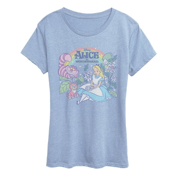 Alice In Wonderland - Wonderland - Women's Short Sleeve Graphic T-Shirt ...