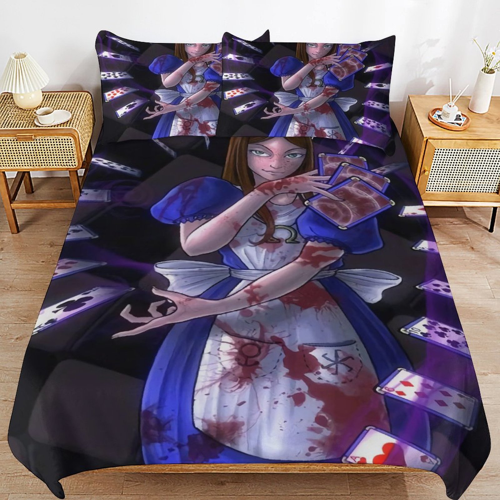 Alice Madness Returns 3 Piece Bedding Sets for Boys Girls Teens ...