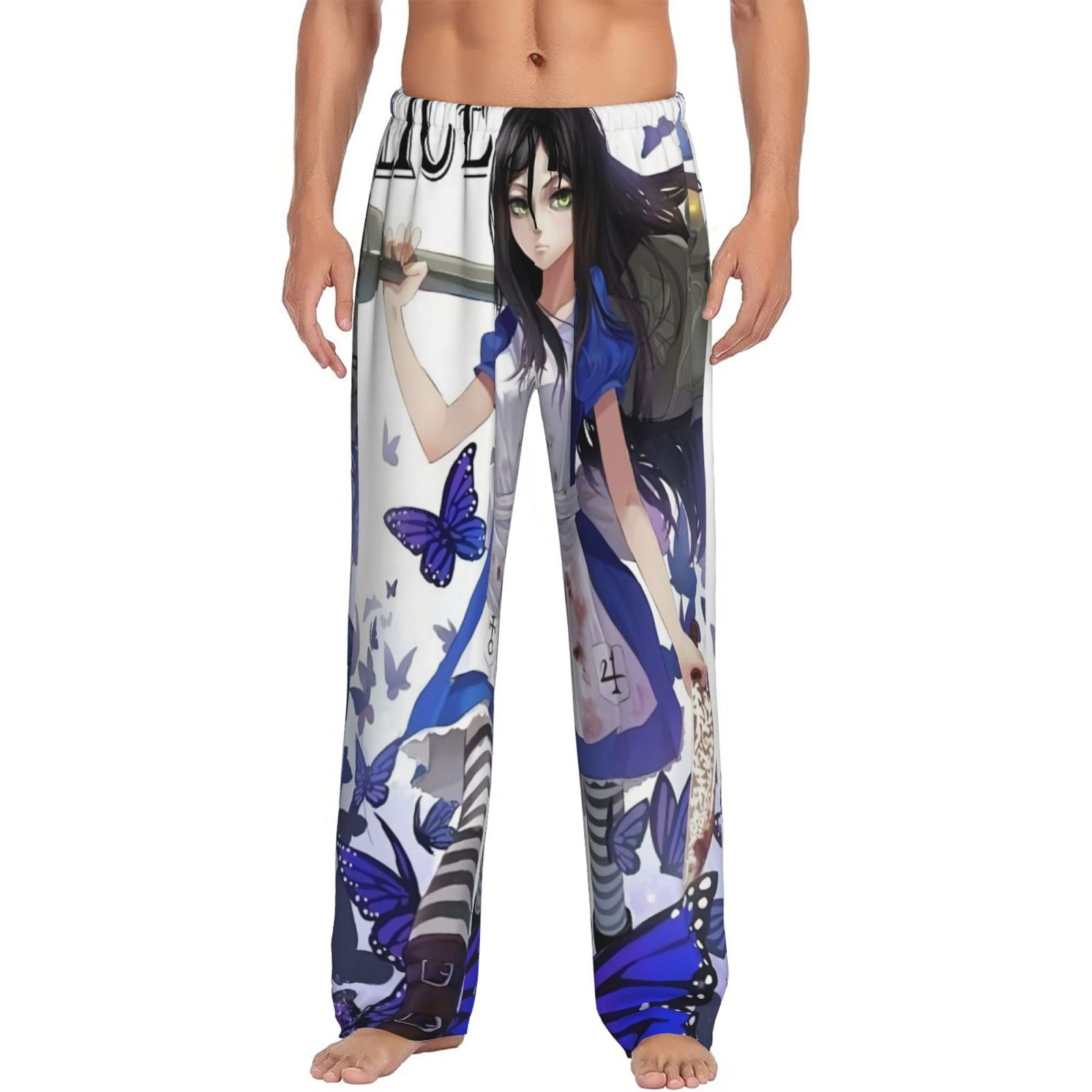 Alice Madness Returns Men's Pajama Pant Soft Comfy Lounge Pj Bottoms ...