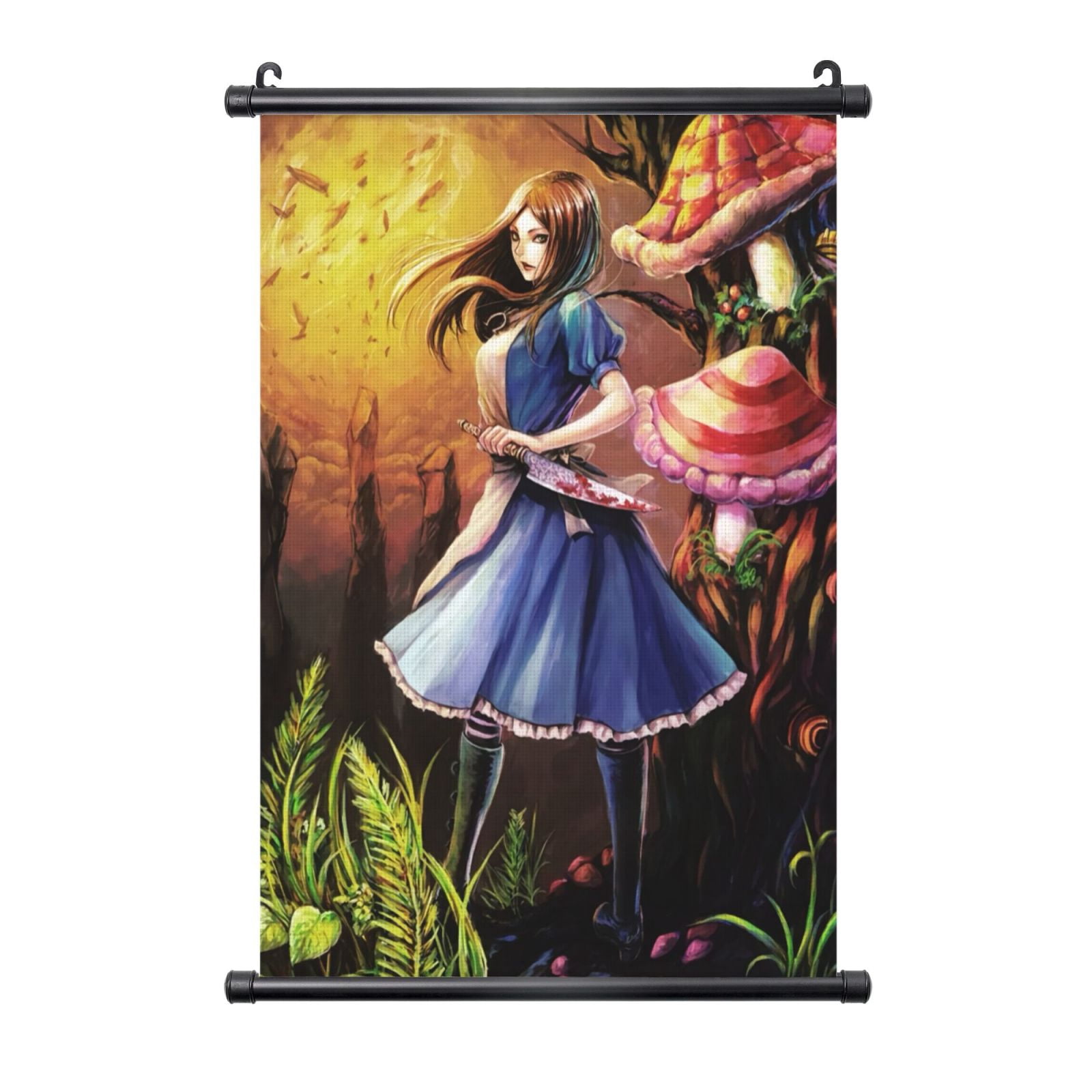 Alice Madness Returns Poster Plastic Shaft Wall Hanging Banner Artwork ...