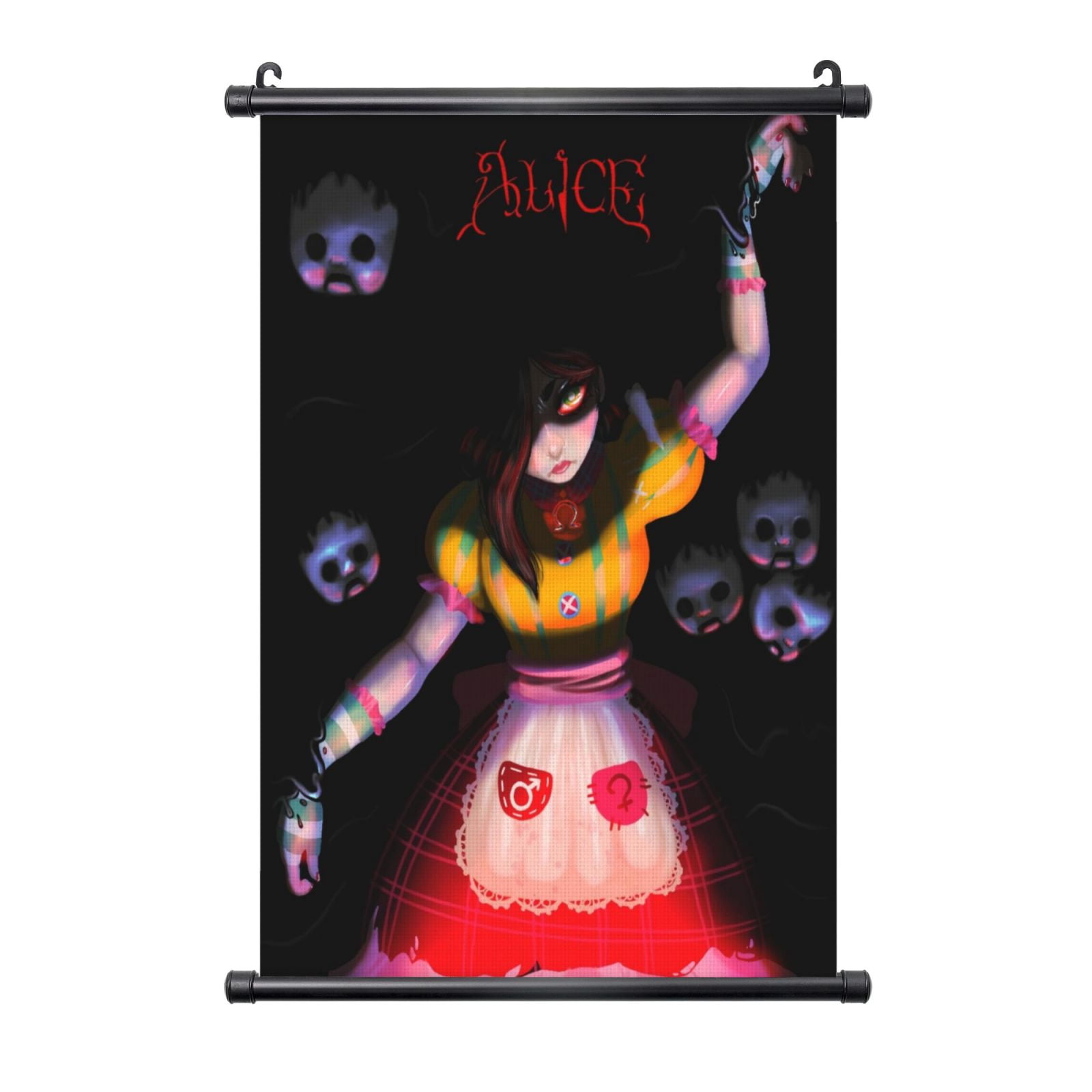 Alice Madness Returns Poster Plastic Shaft Wall Hanging Banner Artwork ...