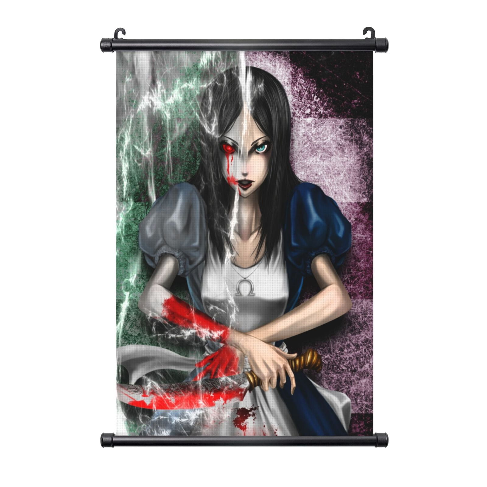 Alice Madness Returns Poster Plastic Shaft Wall Hanging Banner Artwork ...