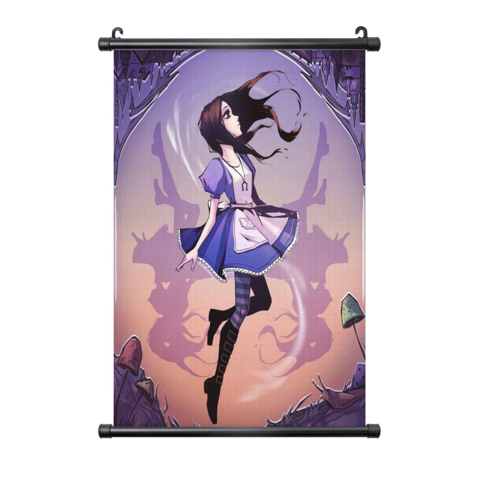 Alice Madness Returns Poster Plastic Shaft Wall Hanging Banner Artwork ...
