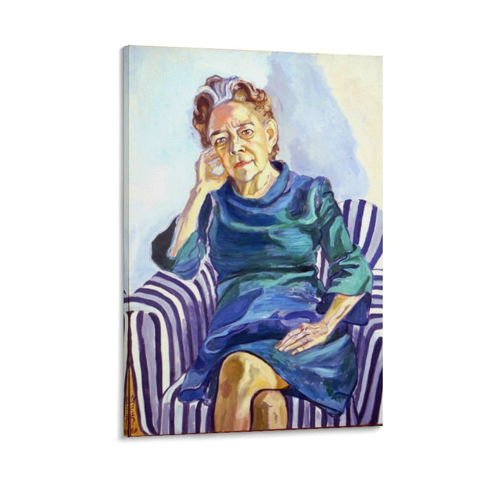 Alice Neel Helen Merrell Lynd 1969 Alice Neel Painting Picture Print ...