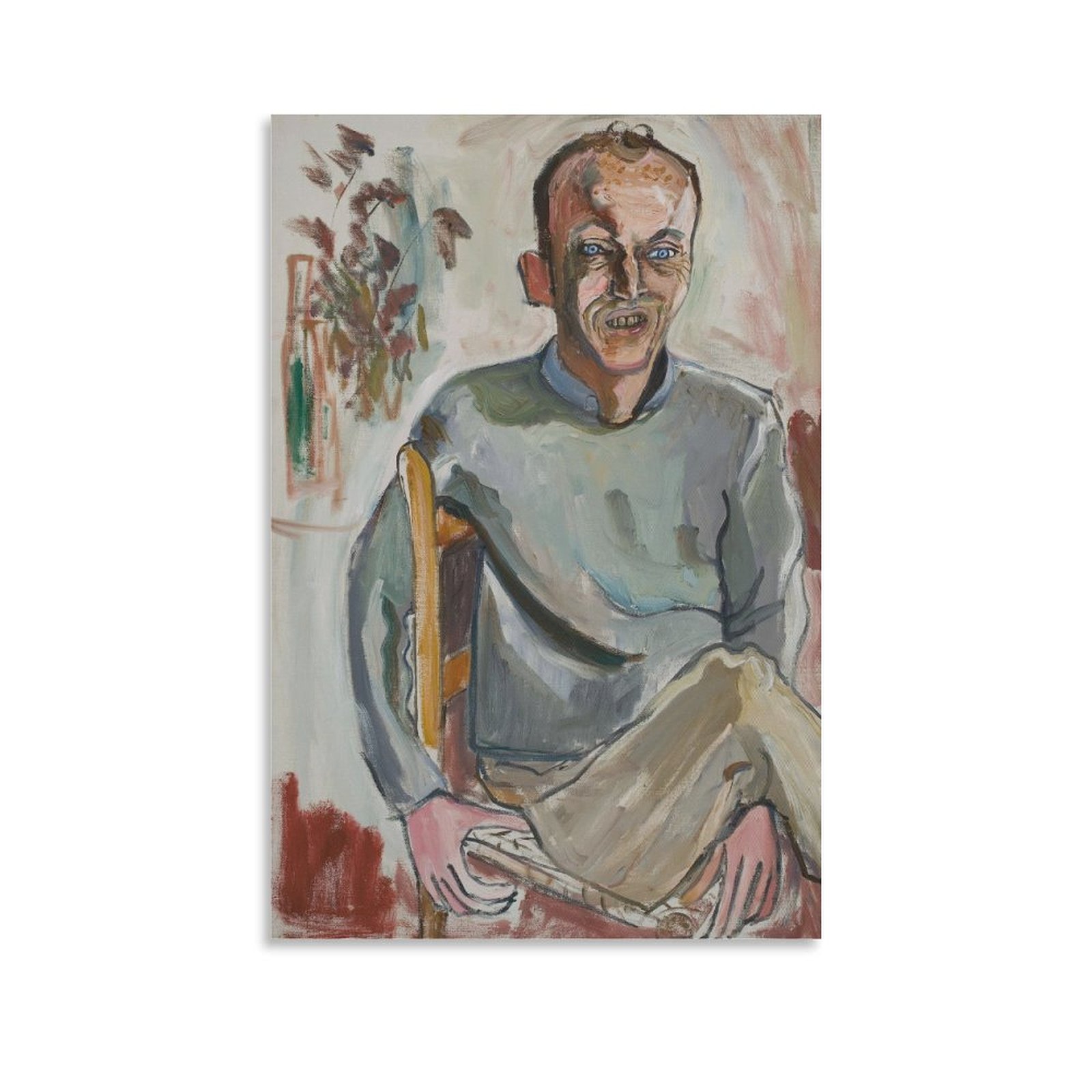 Alice Neel Paint Men Picture Print Wall Art Poster Painting Canvas ...