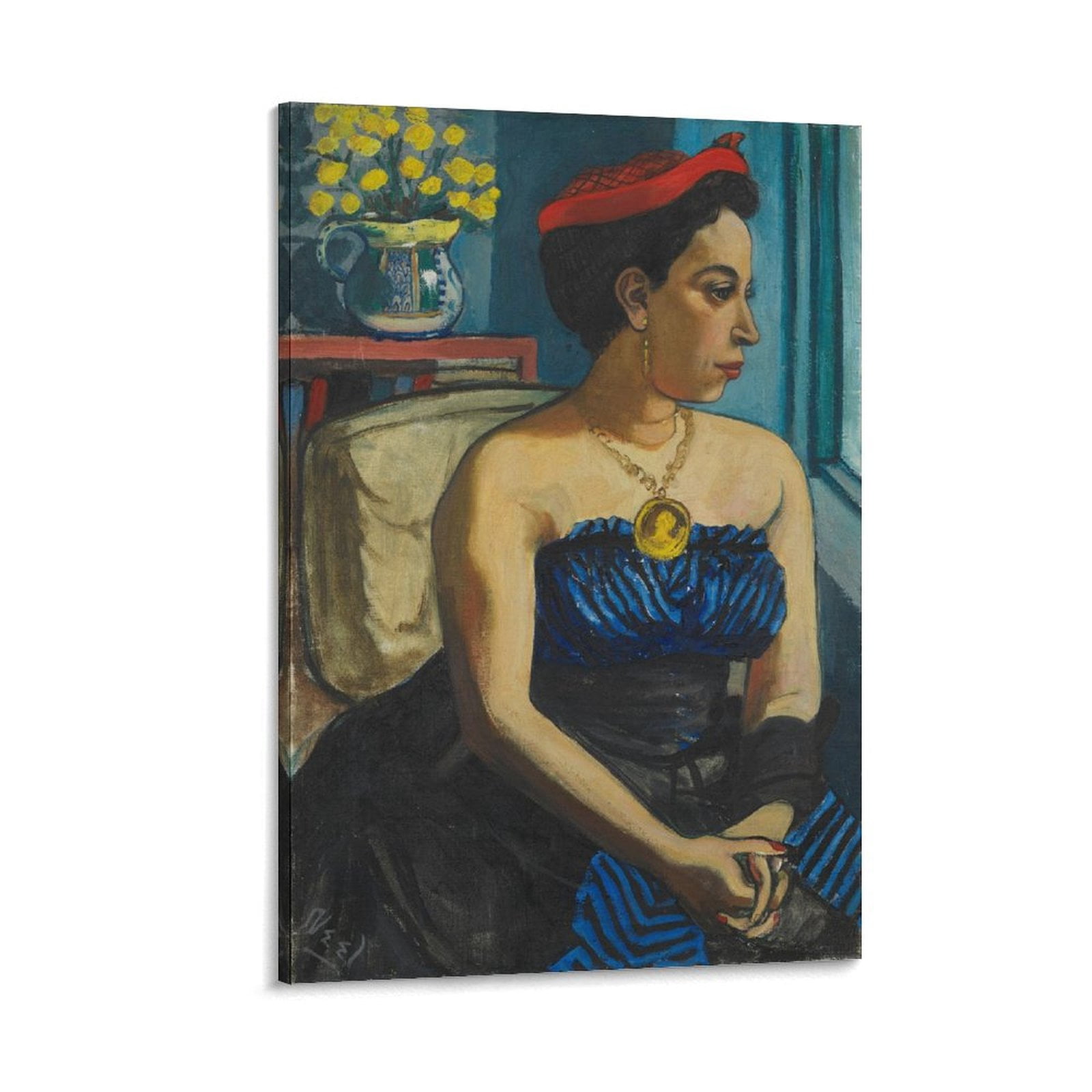 Alice Neel Painting Lady Canvas Art Poster and Wall Art Picture Print ...
