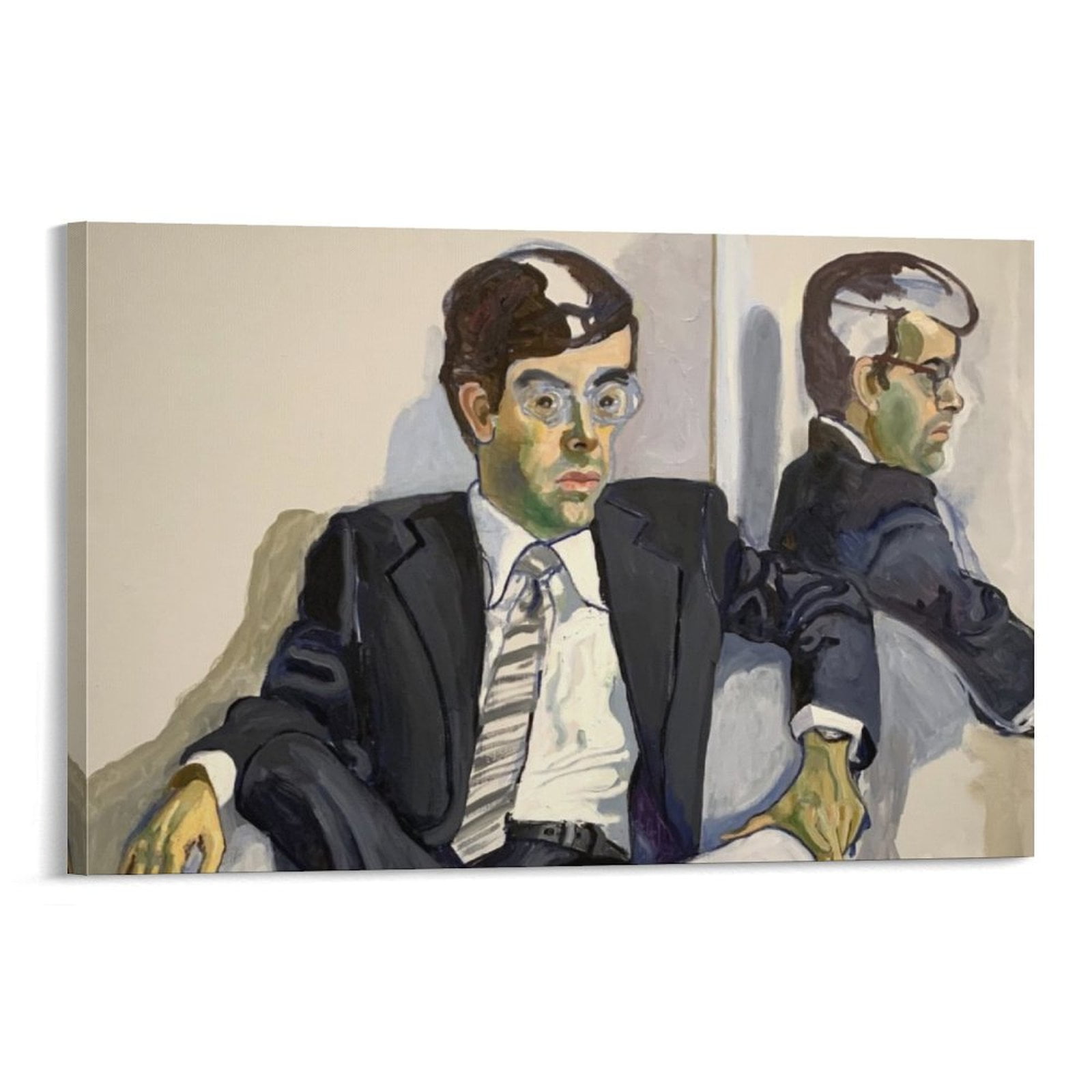 Alice Neel Painting Richard Artworks Picture Print Poster Wall Art ...