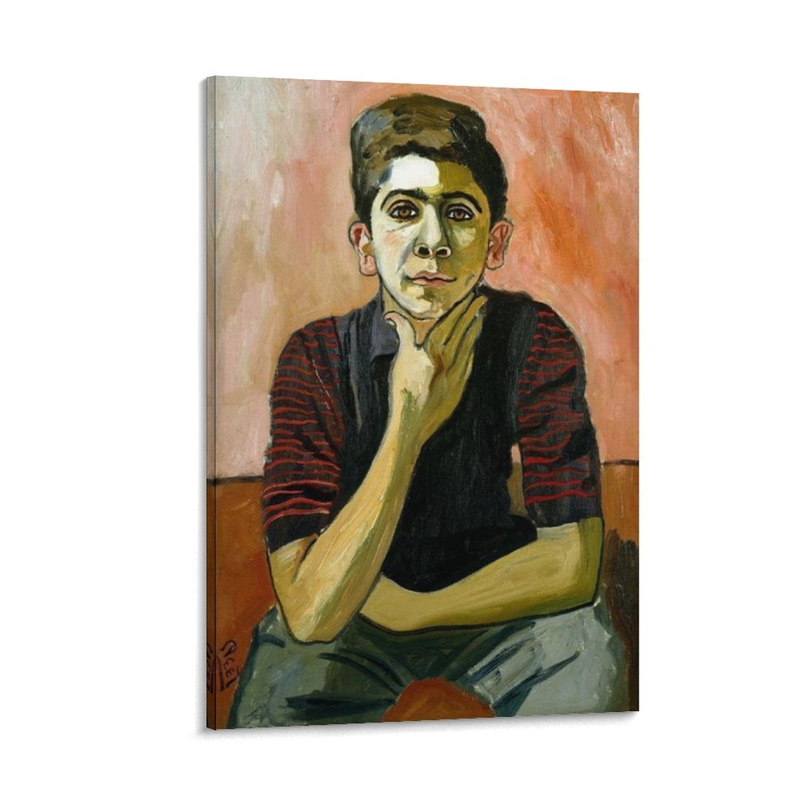 Alice Neel Painting The Young Canvas Wall Art Prints Poster Gifts Photo ...
