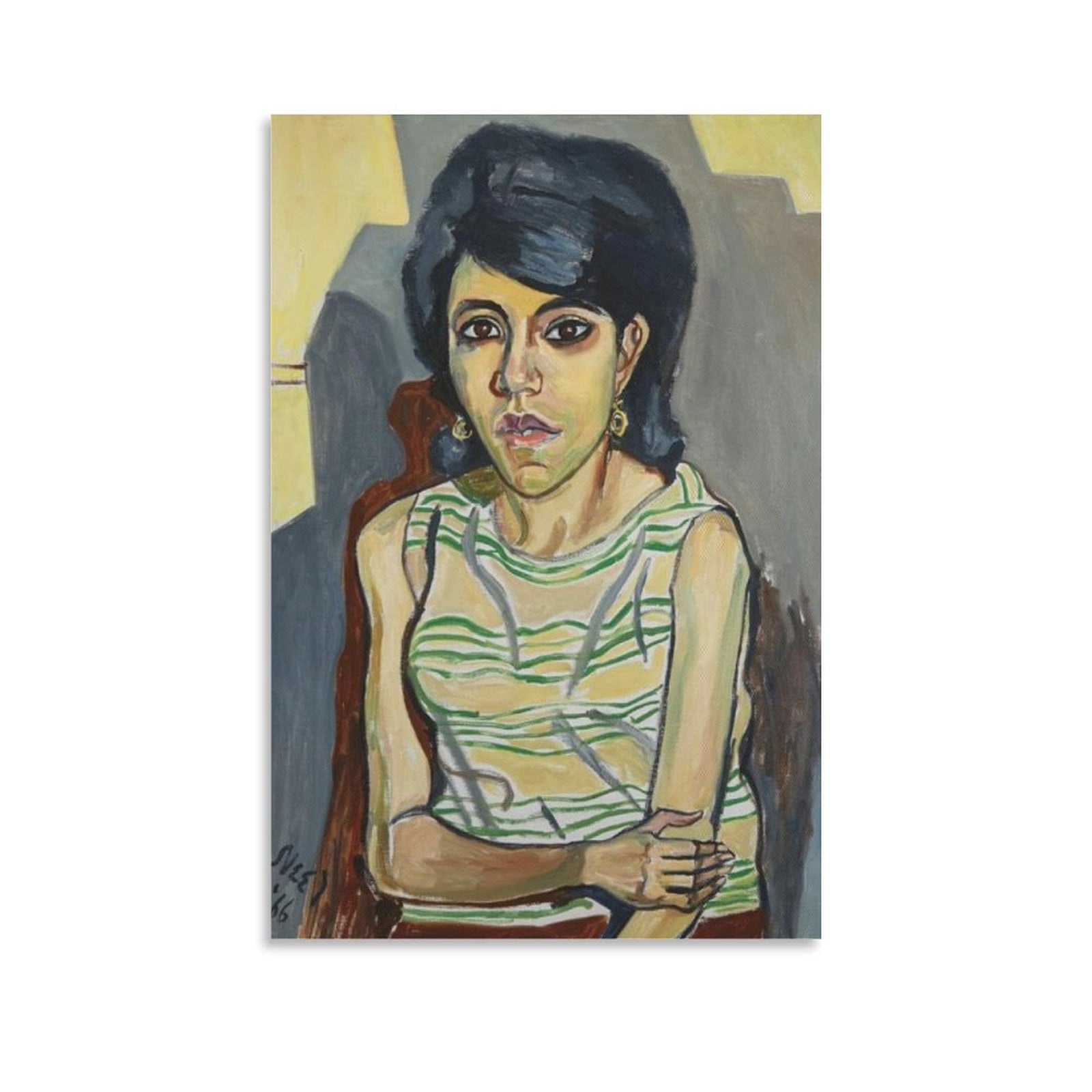 Alice Neel Painting Women Art Print Photo Art Painting Canvas Poster ...