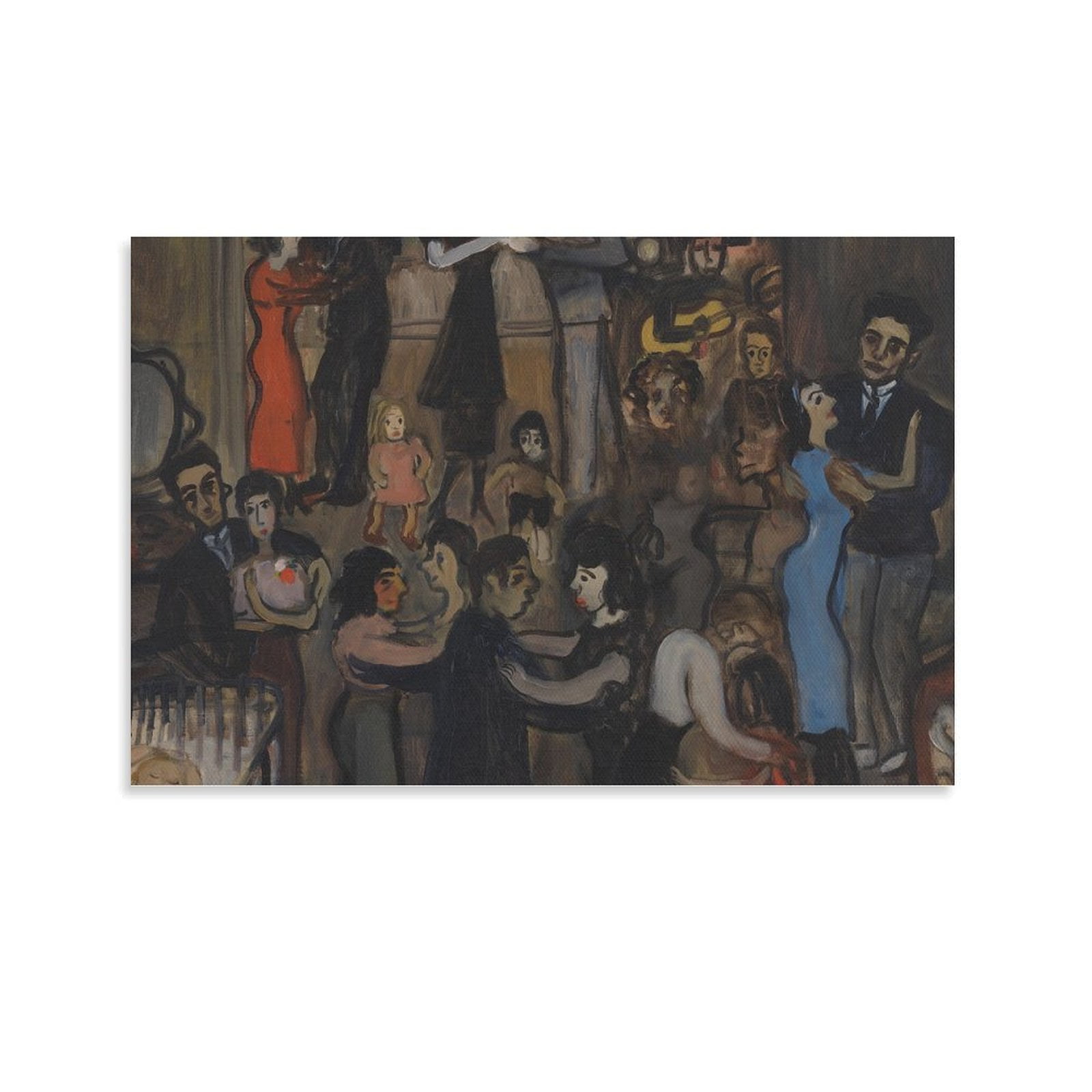Alice Neel Paintings Picture Print Canvas Poster Wall Paint Art Posters ...