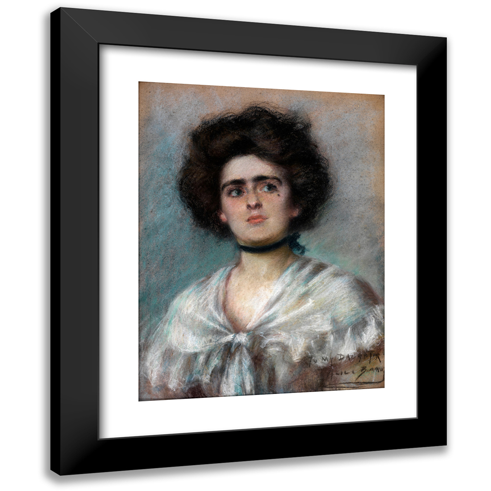 Alice Pike Barney 19x24 Black Modern Framed Museum Art Print Titled ...