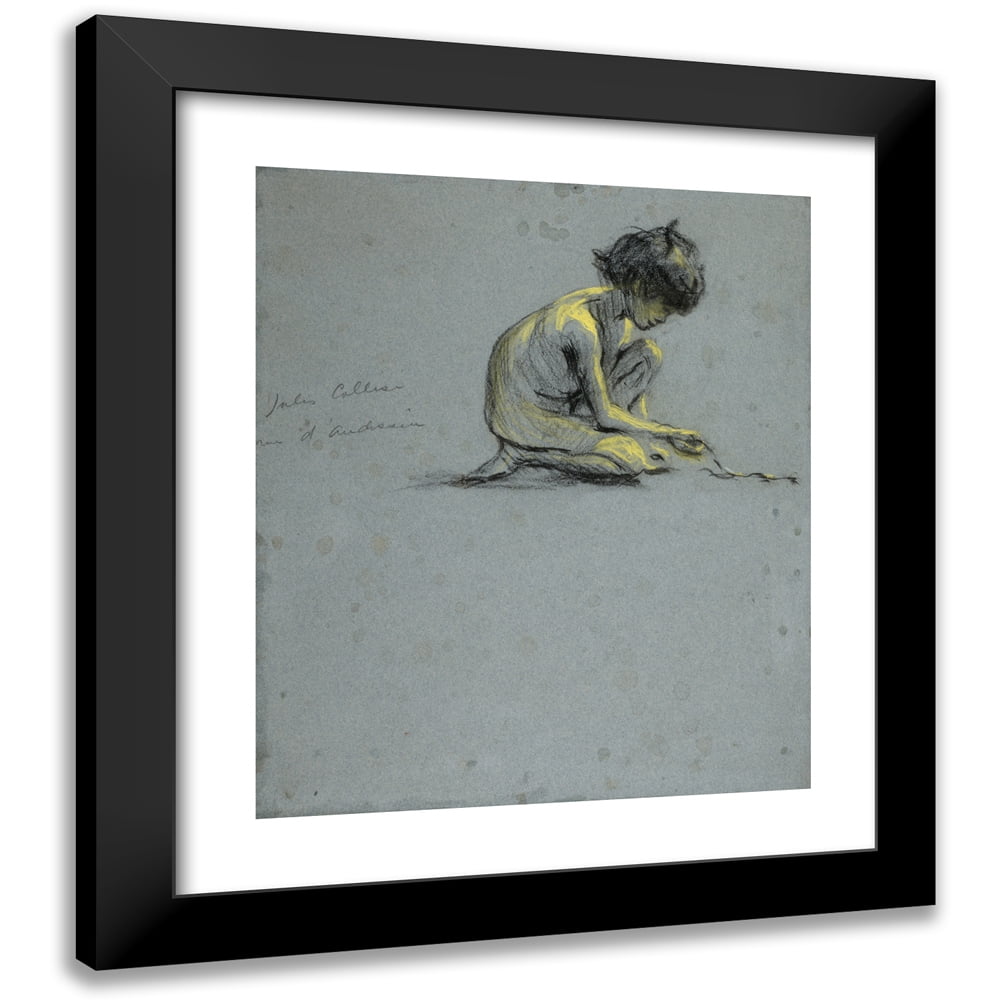 Alice Pike Barney 20x23 Black Modern Framed Museum Art Print Titled ...