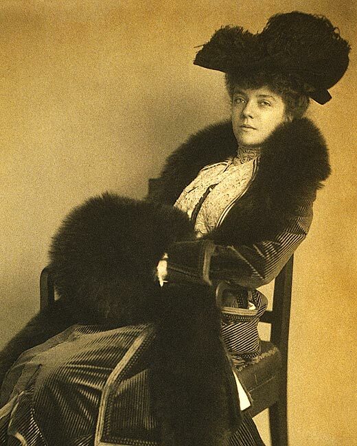 Alice Roosevelt Longworth Portrait 1902 Style - A - 24x36 Inch Glossy ...