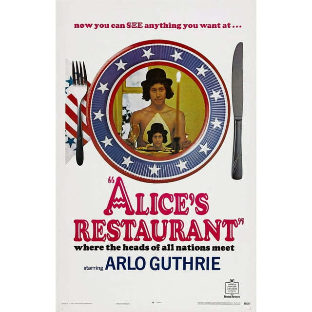 Alice'S Restaurant Us Poster Arlo Guthrie 1969 Movie Poster Masterprint ...