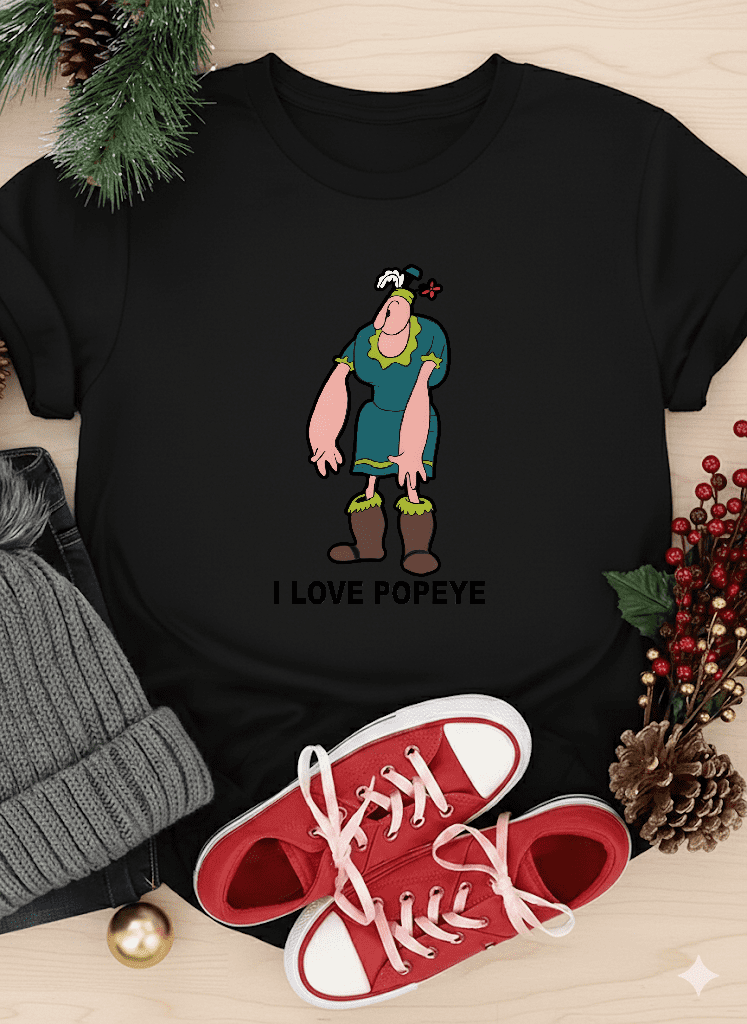 Alice The Goon I Love Popeye Retro Cartoon Nostalgic Classic TV Unisex T-Shirt V60381 up to size ...