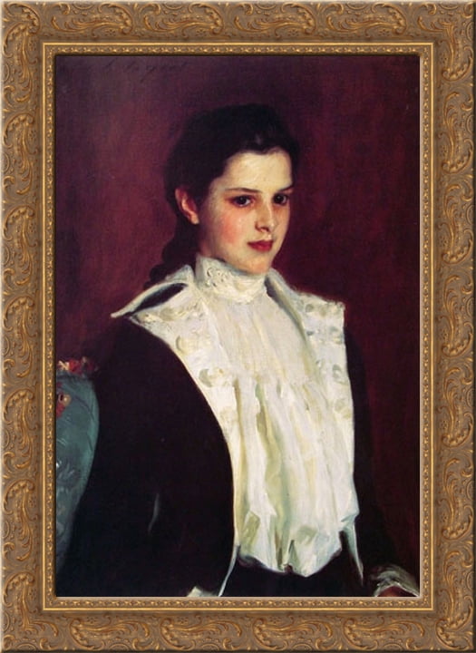 Alice Vanderbilt Shepard 19x24 Gold Ornate Wood Framed Canvas Art by ...