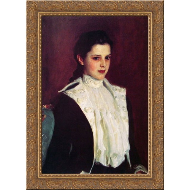 Alice Vanderbilt Shepard 24x18 Gold Ornate Wood Framed Canvas Art by ...