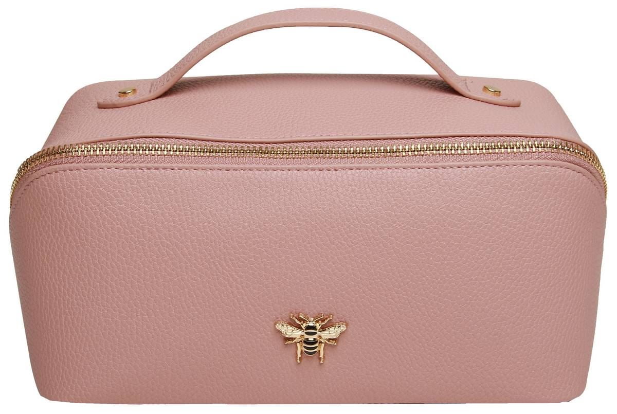 Alice Wheeler London Luxury Travel Train Case - Pink - Walmart.com