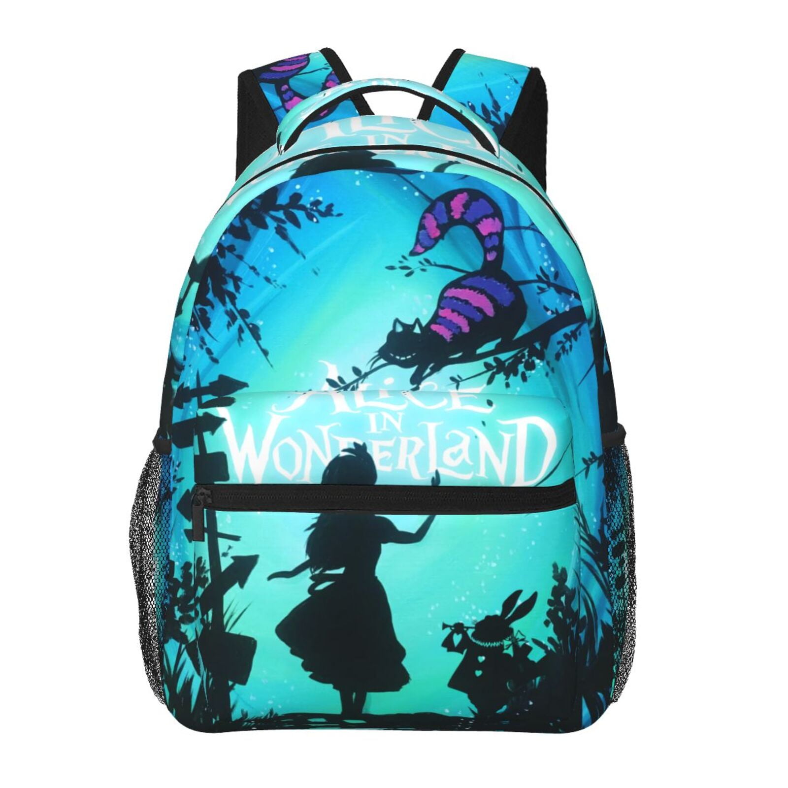 Alice in Wonderland Backpack Cute Anime Cartoon Casual Travel Bag ...