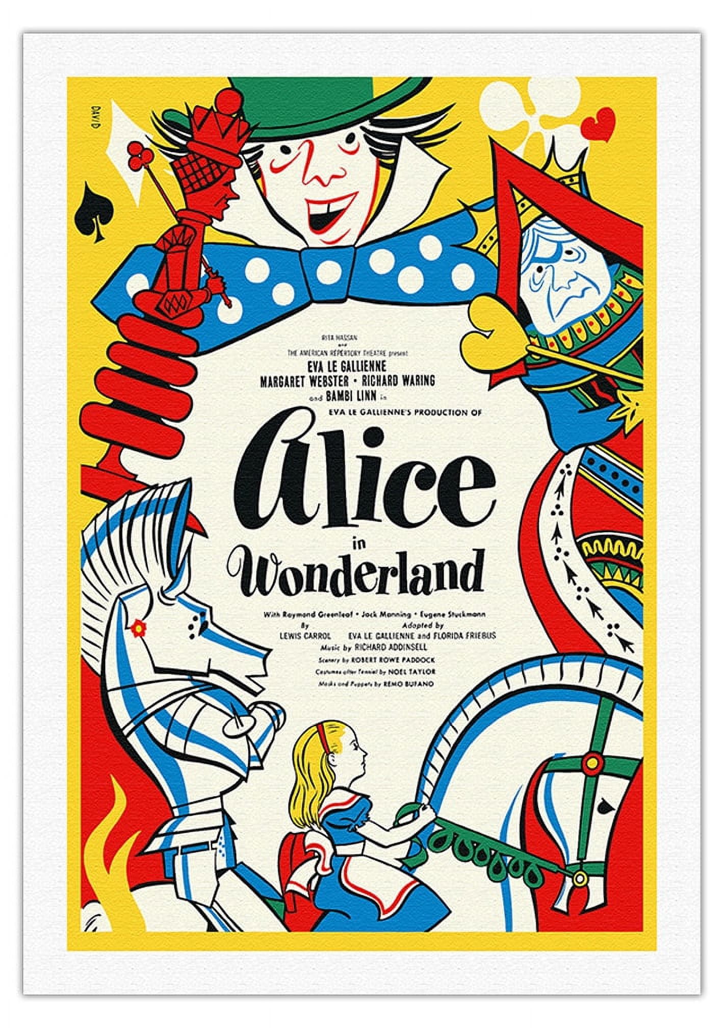 Alice in Wonderland - Broadway Production starring Eva Le Gallienne ...