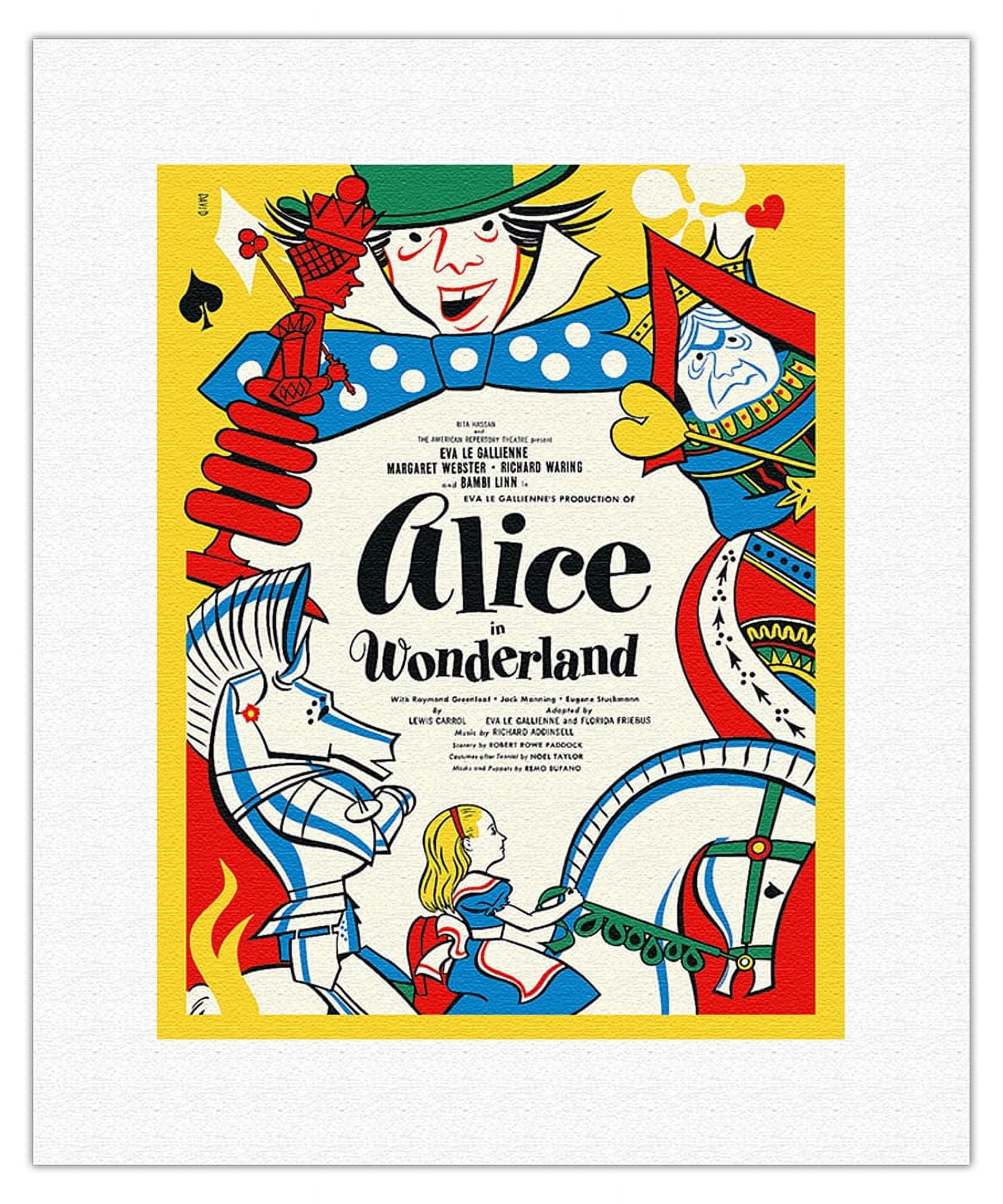 Alice in Wonderland - Broadway Production starring Eva Le Gallienne ...