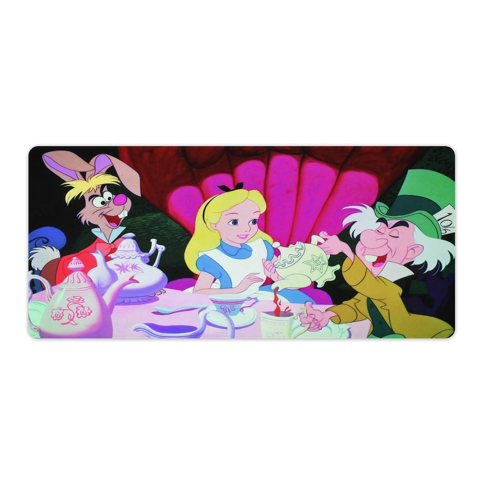 Alice in Wonderland Gaming Mouse Mat Large Mouse Mat Extended Mouse Pad ...