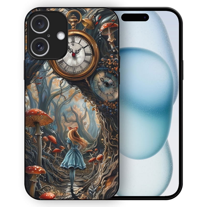 Alice in Wonderland Phone Cover, Shock-Resistant Case,for iPhone 16 ...