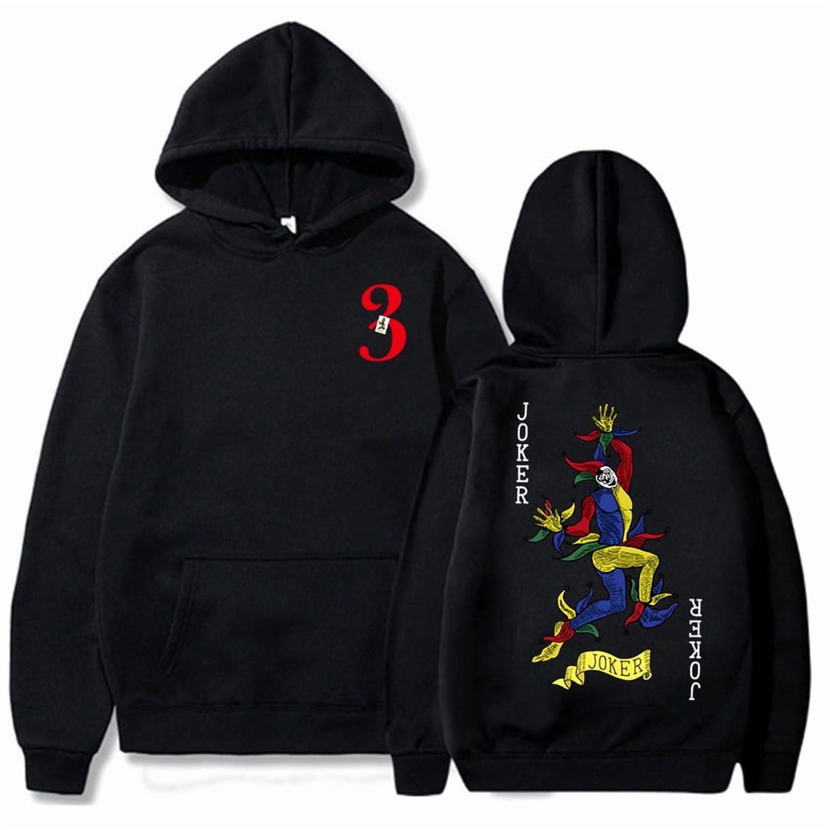 Alice in Borderland Season 3 Hoodie - Unisex Joker Graphic Print Hip ...