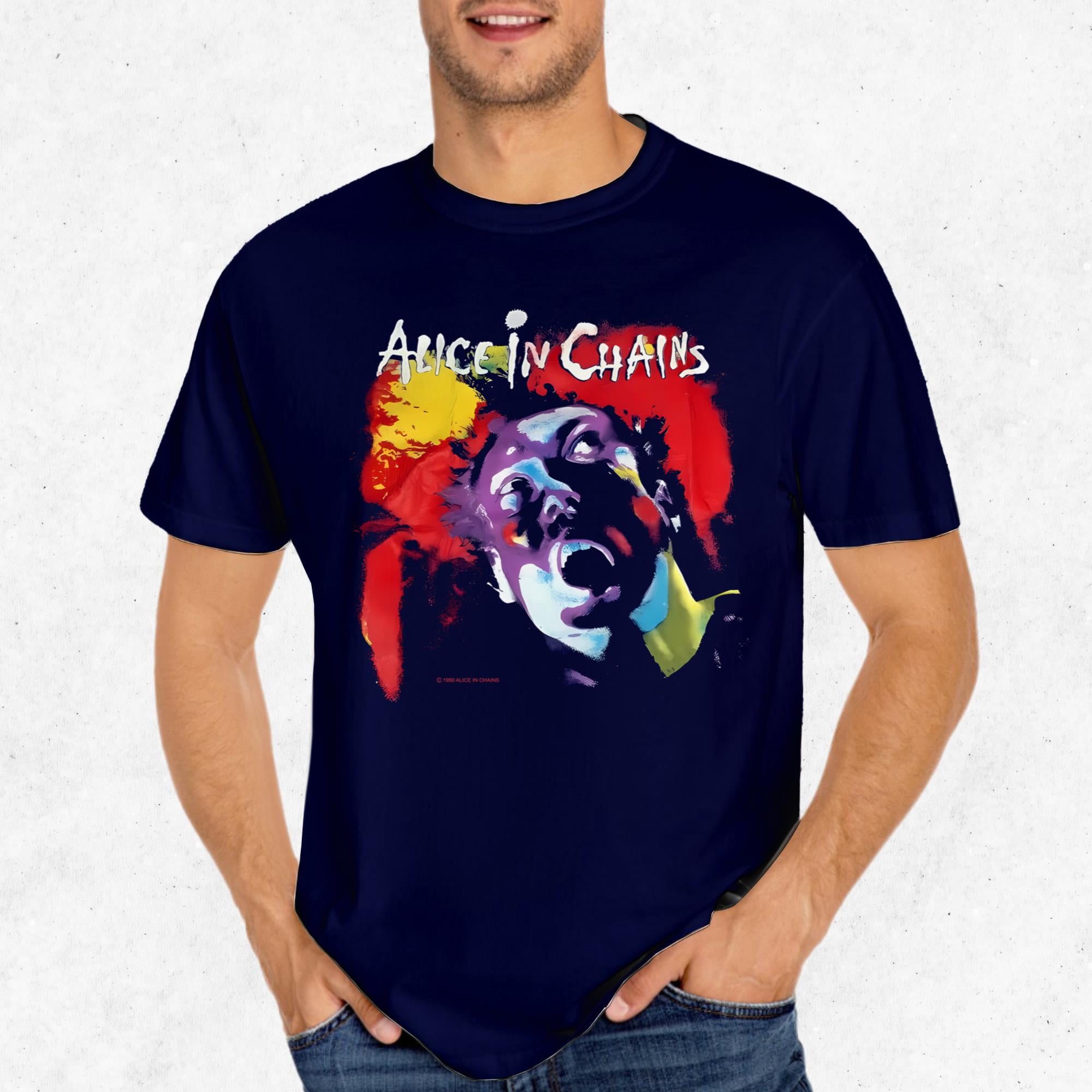 Alice in Chains Facelift Tour 1991 T-Shirt - Classic Rock Concert Merch ...
