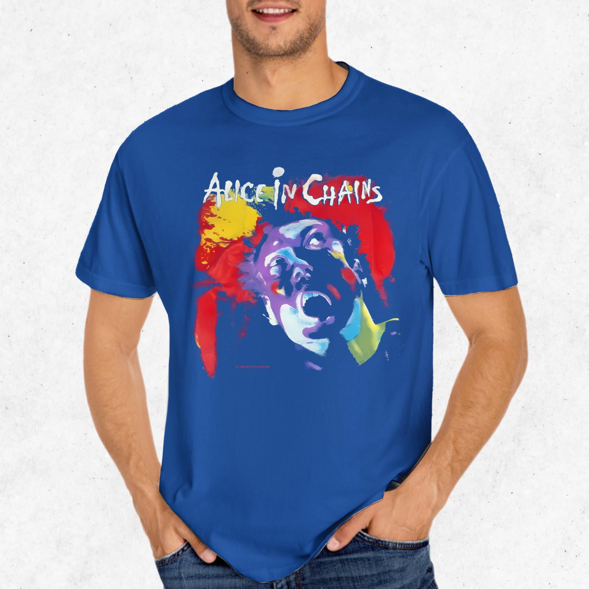 Alice in Chains Facelift Tour 1991 T-Shirt - Classic Rock Concert Merch ...
