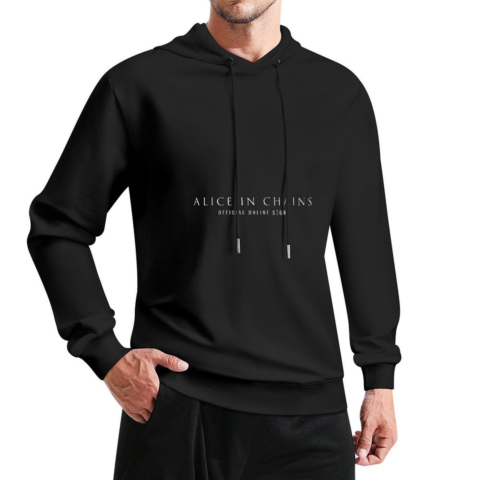 Alice_in_Chains Men's Hooded Pullover Casual Long Sleeve Drawstring ...