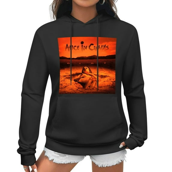 Alice_in_Chains Zippy Women's Hooded Pullover Casual Long Sleeve ...
