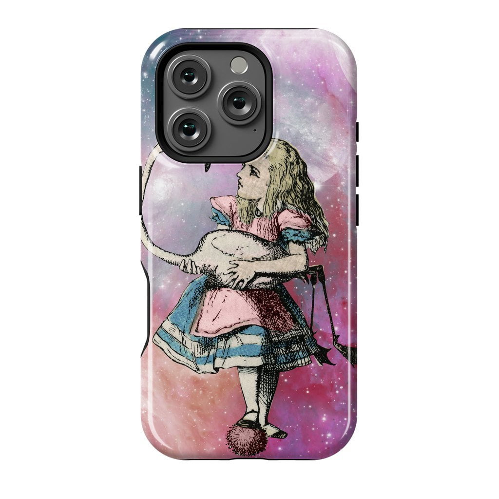Alice in Space Wonderland Galaxy Sci Fi Phone Case 17 16 15 14 13 12 11 ...