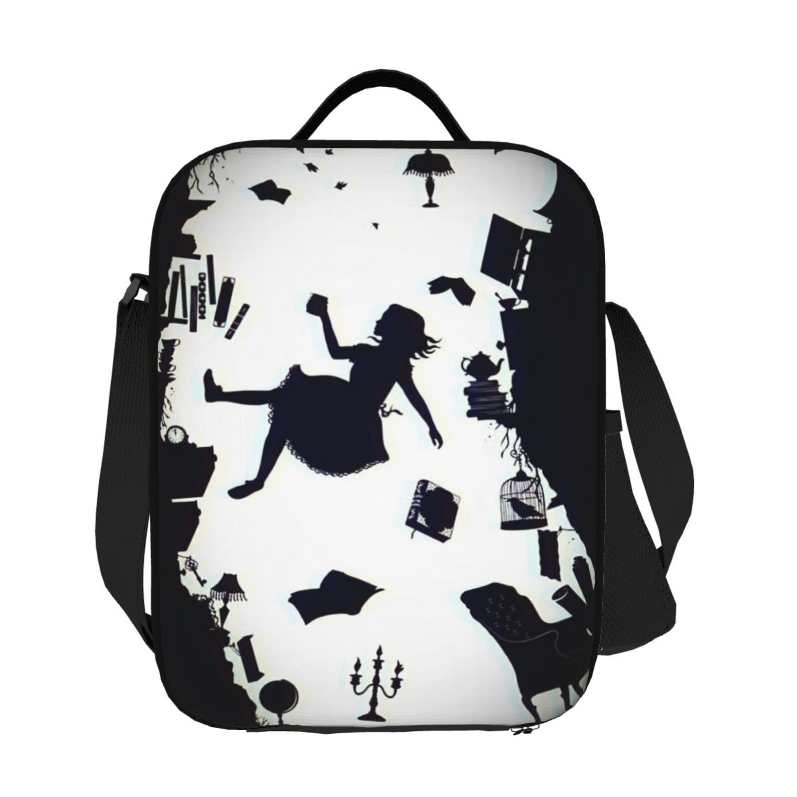 Alice in Wonden-Lan Lunch Box Insulated Lunch Bag Cute Lunch Box ...