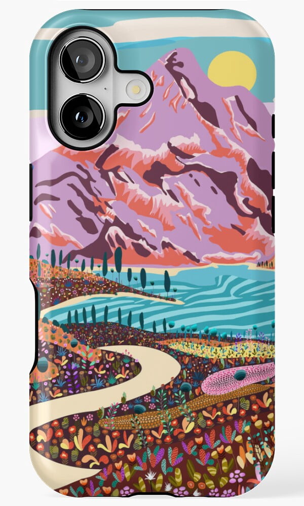 Alice in Wonder Valley Boho Landscape Phone Case for iPhone 11 12 13 14 ...