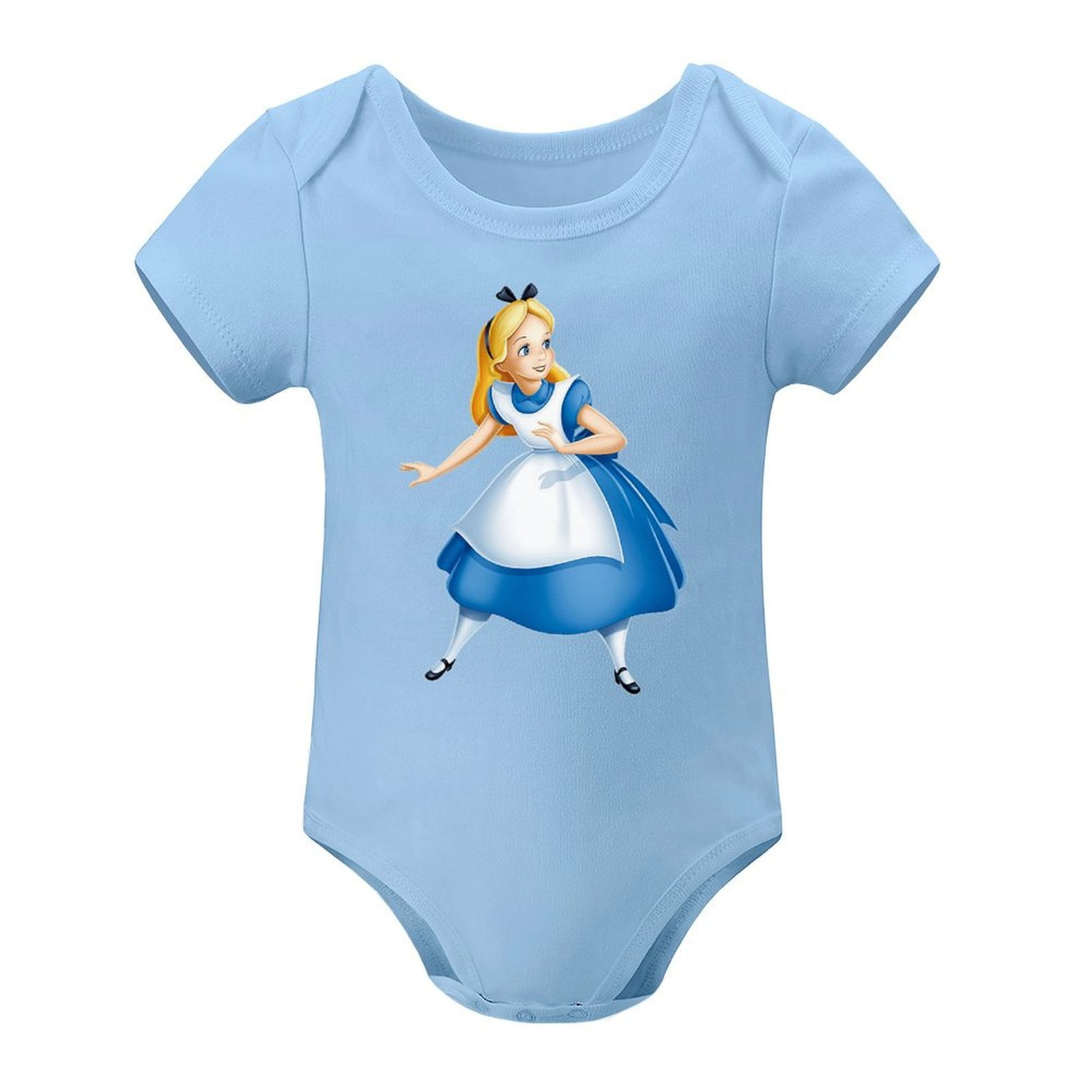 Alice in Wonderland Baby Bodysuit Boy Girl Clothes Soft Newborn Infant ...