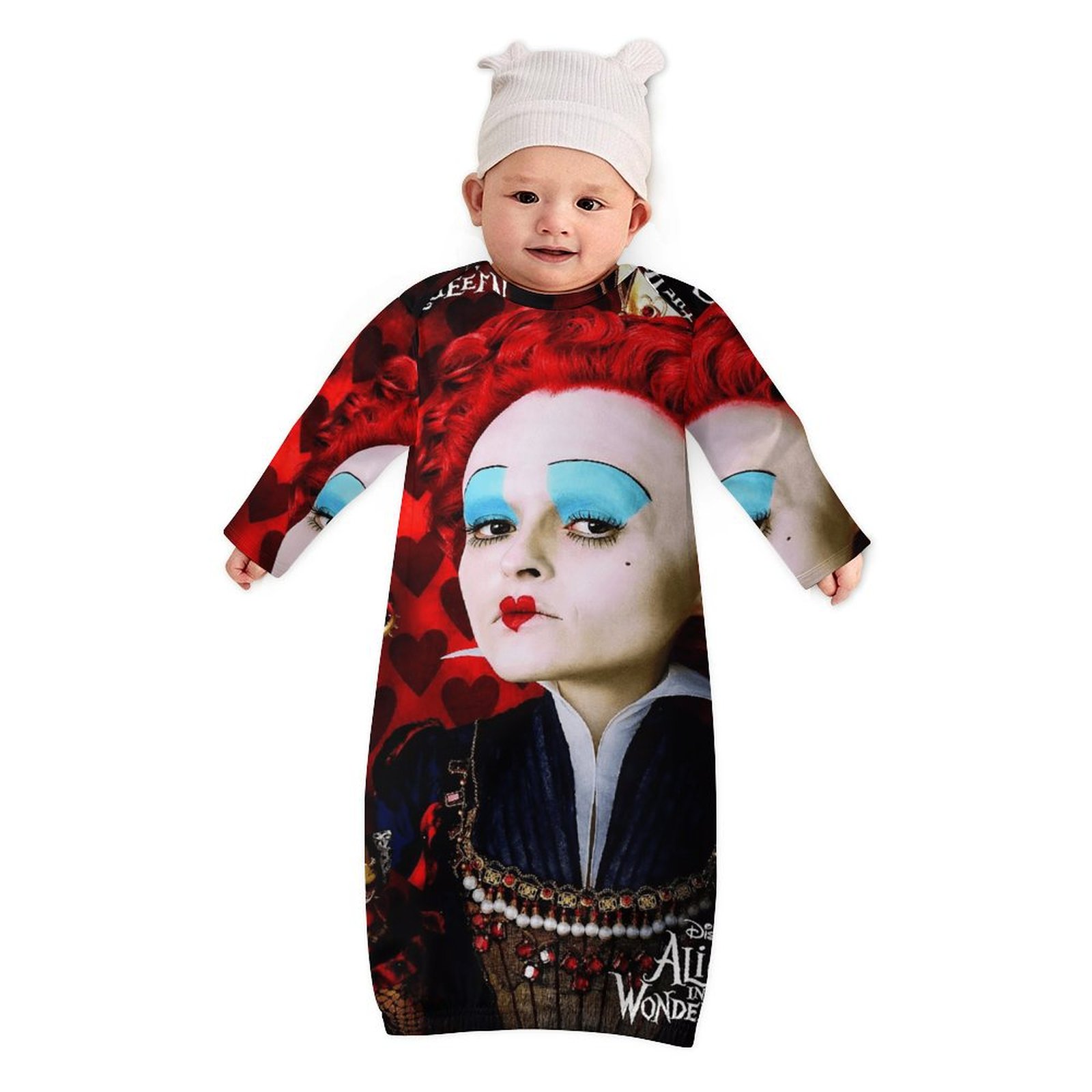 Alice in Wonderland Baby Boy And Girls Sleeper Gown Newborn to Infant ...
