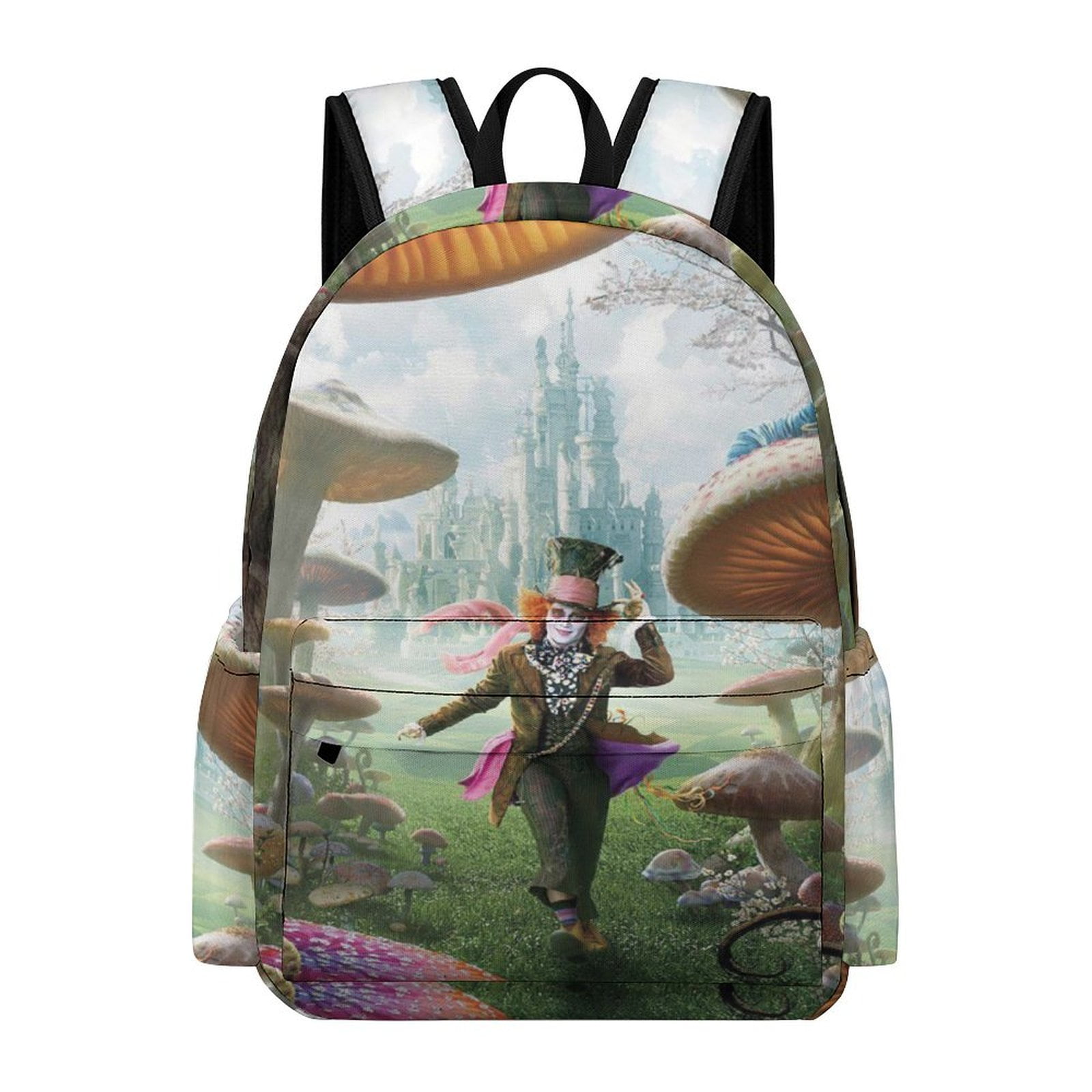 Alice in Wonderland Backpack Bookbag Casual Daypack Travel Backpacks ...